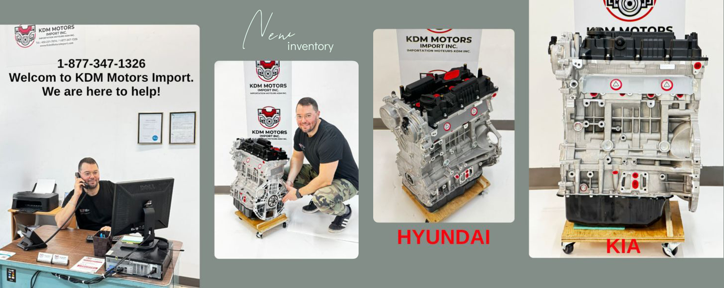 Brand New Engines In Laval, QC - KDM Motors Import